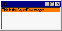 Getting Your Feet Wet with the SWT StyledText Widget